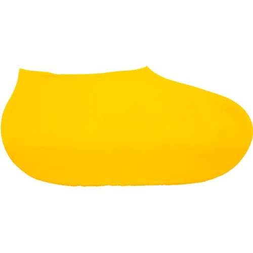 Boot Saver® Disposable Shoe Covers, XL, Ankle Height, Yellow, 100 Pack