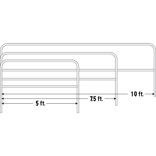 Tie Down Engineering Galvanized Steel Guardrail Kit, 12 Zip Bases, 11 ...