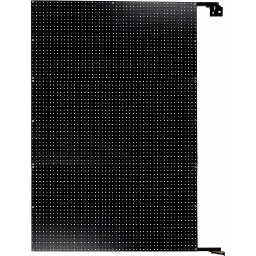 Triton Products® Double-Sided Swing Panel HDF Pegboard, 48"W x 1-1/2"D ...