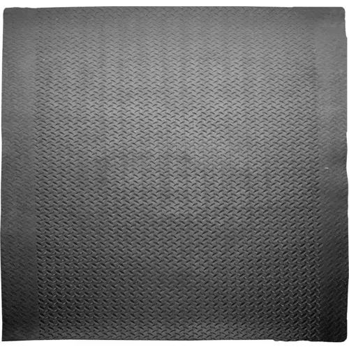 Global Industrial Rubber Universal Utility Mat, Black 95"L x 46"W