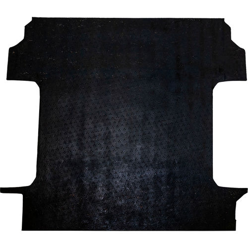 Global Industrial Rubber Pickup Truck Bed Mat, Black 78"L x 71"W