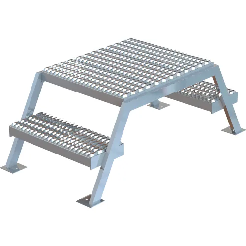 Tri-Arc 2 Step Grip Strut, Aluminum, 500 Lb. Capacity, 51"L