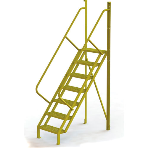 7 Step 50° Incline Ladder - 24"W Perforated - UCL5007246