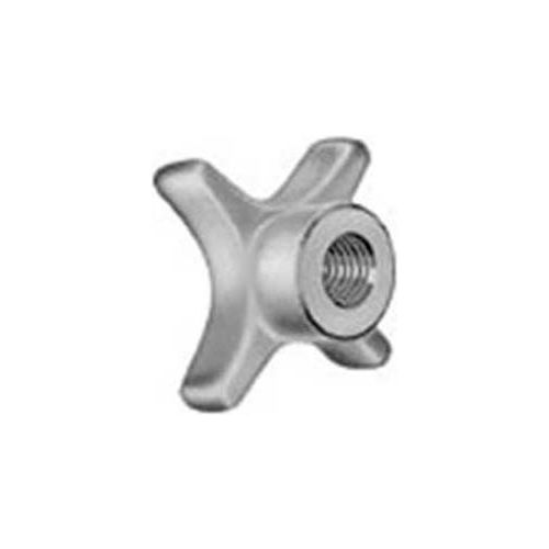 Import 2-1/2" Diameter Hand Knob with 1/2-13 Thread, Cast Iron