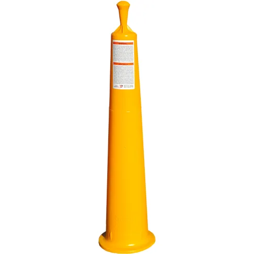 VizCon Roof Edge Delineator™ Cone without Base, 39"H, Yellow