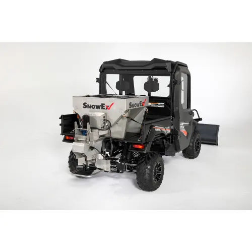 SnowEx Helixx Hopper .35 Cubic Yard Spreader, Stainless Steel