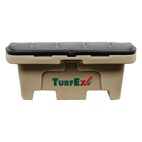 TurfEx 6 Cubic Foot Storage Box, Tan, 48"L x 33-1/4"W x 20-3/4"H, 480 ...