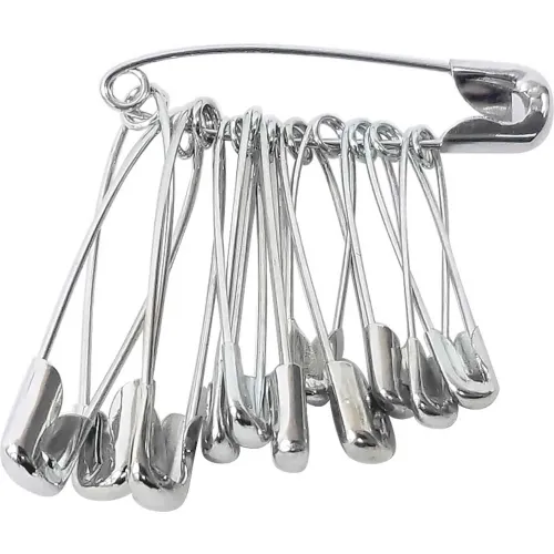 First Aid Central™ Safety Pins, 12/Set
