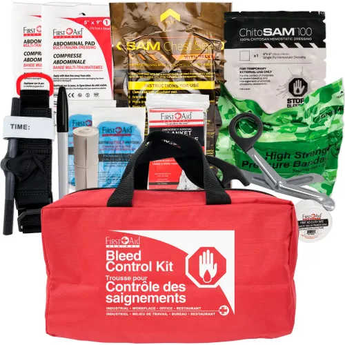 First Aid Central™ Bleed Stop Kit, Deluxe Kit