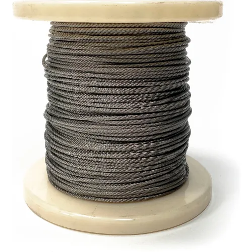 Bird Barrier® Stainless Steel Netting Perimeter Cable, 500'L