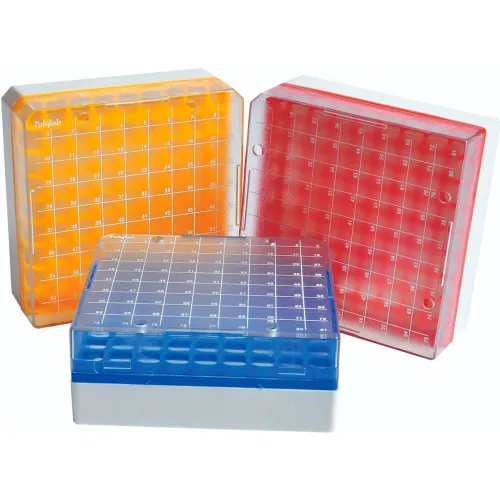 United Scientific™ Cryo Rack For 5ml Capacity Vials, 81 Places, Pack of 4