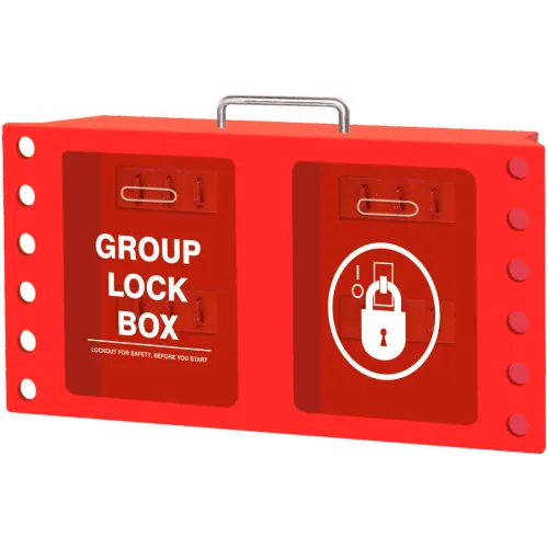 Zing Double Group Lock Box, Wall Mount, 12 Padlock Capacity, Steel, 12 ...