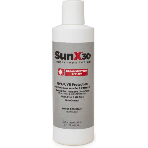 CoreTex® Sun X 30 71668 Sunscreen Lotion, SPF 30+, 8oz Bottle, 1-Bottle ...