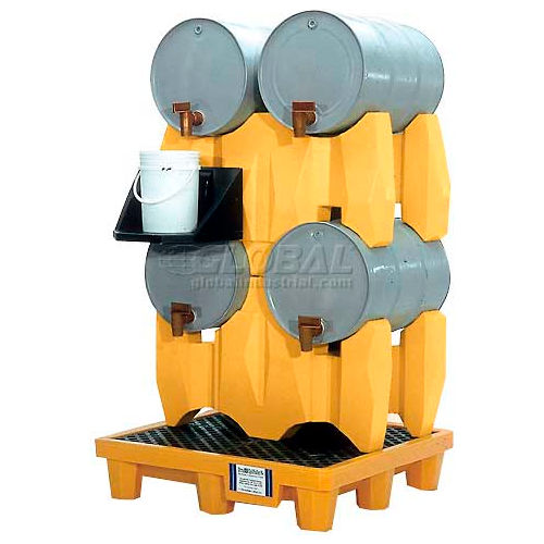 UltraTech Ultra-Dispensing Shelf 2390 for Drum Rack Containment Systems