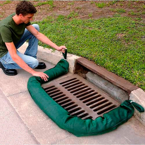 UltraTech 9457 Ultra-Filter Sock®, Sediment Removal, 9' x 7" x 4"