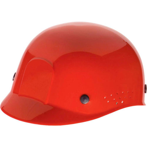 MSA Bump Cap, With Plastic Suspension, Red