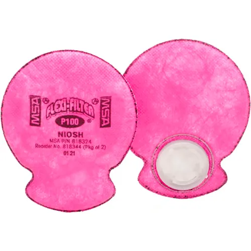 MSA Advantage® Flexi-Filter P100 w/ Nuisance Level AG & HF Removal ...