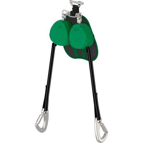 MSA Safety V-Tec Edge™ Personal Fall Limiter, Twin-Leg, Coated Snap ...