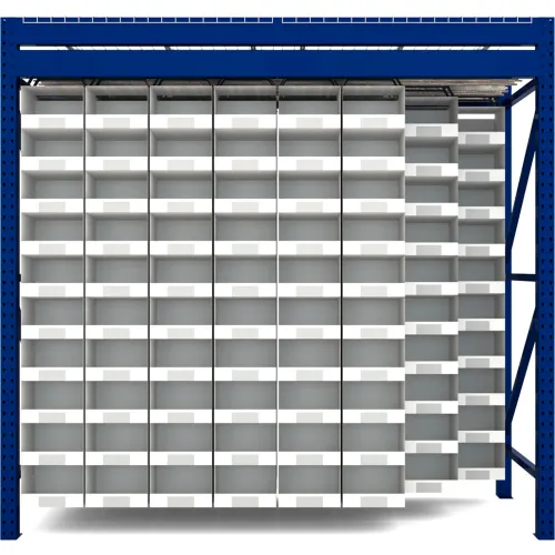 UNEX® SpeedCell® Ready Bay Pick Rack, Starter, Small, 96"W x 42"D x 96 ...