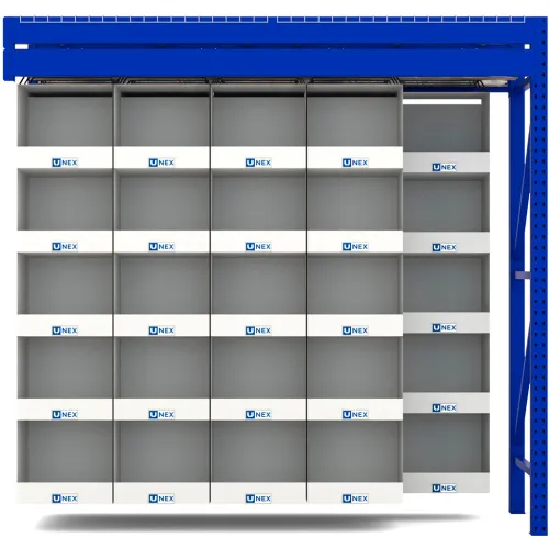 UNEX® SpeedCell® Ready Bay Pick Rack, Add-On, X-Large, 96"W x 42"D x 96 ...