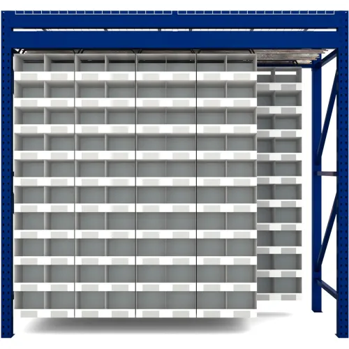 UNEX® SpeedCell® Ready Bay Pick Rack, Starter, X-Small, 96"W x 42"D x ...