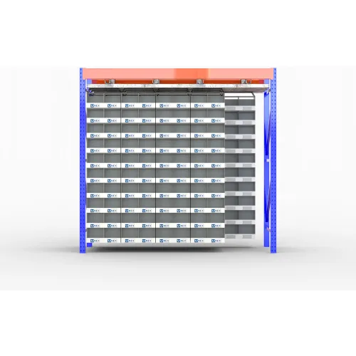 UNEX® SpeedCell® Kit with X-Small Columns For 96"W x 42"D Bay, White