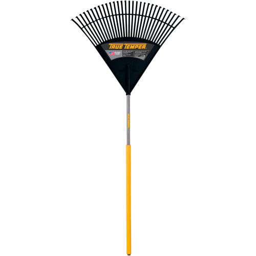 True Temper 1922800 30-Inch Poly Cushion Grip Leaf Rake - Pkg Qty 6