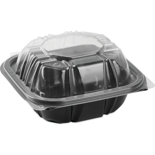 Pactiv Evergreen™ EarthChoice Container, 6"L x 6"W x 3"H, Pack of 321