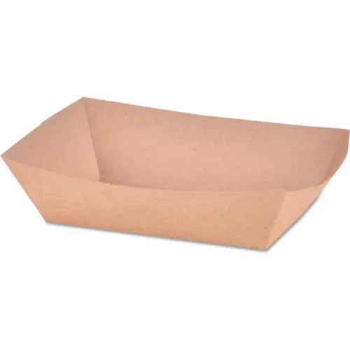 SCT® Eco Food Paper Tray, 2 lb. Capacity, Pack of 1000