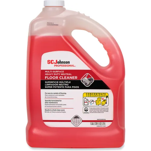 SC Johnson Professional® Neutral Floor Cleaner, Fresh Scent, 1 Gallon ...