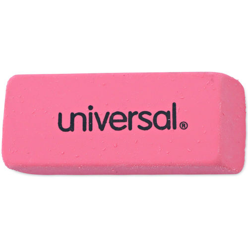 Universal® Bevel Block Erasers For Pencil Marks, Slanted-Edge ...