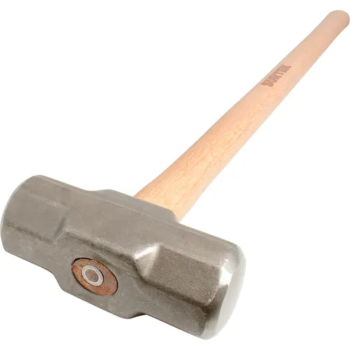 Surtek Octagonal Sledge Hammer, 6 lb. Head, 36" Long Wooden Handle