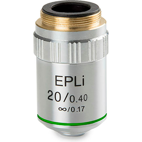 Euromex E-Plan EPLi 20x/0.40 Infinity Corrected IOS Objective, Working ... Euromex E-Plan EPLi 20x/0.40 Infinity Corrected IOS Objective, Working ...