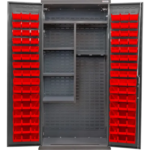 Global Industrial™ E-Locking Configurable Janitorial Cabinet, 36"Wx24 ...