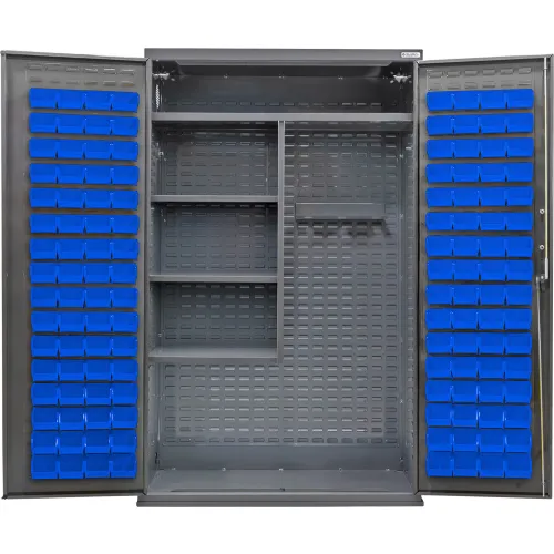 Global Industrial™ E-Locking Configurable Janitorial Cabinet, 48"x24 ...