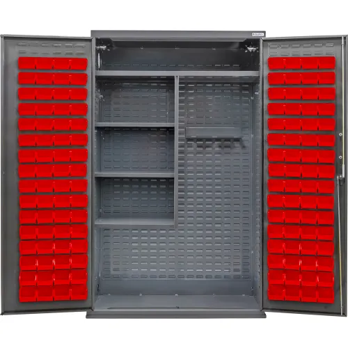 Global Industrial™ E-Locking Configurable Janitorial Cabinet, 48"x24 ...