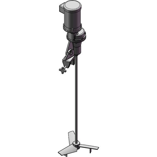 Brawn Mixer Industrial-Duty Mixer 1000 Qts. Cap., .33 HP, 12 Impeller ...