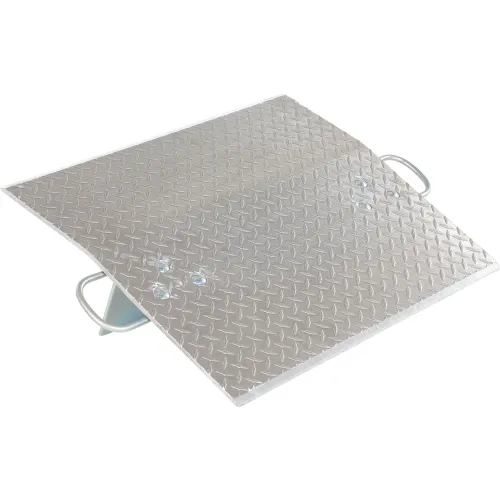 Vestil™ Aluminum Economizer Dock Plate, 36"W x 24"L, 3000 lb. Capacity