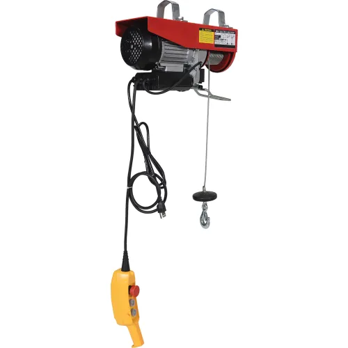 Vestil™ Mini Electric Cable Hoist, 3/8 Ton Capacity, 36' Lift, 30 FPM, 115V