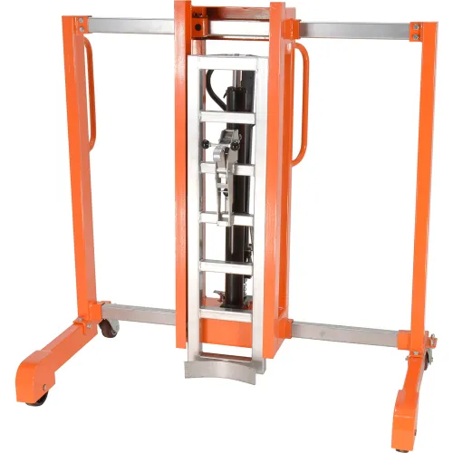 Vestil™ Steel Pallet Straddling Drum Truck Fits 13 to 55 Gallon Drums ...