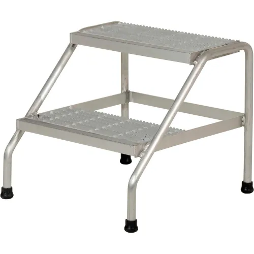 Aluminum Step Stand - 2 Step - SSA-2-KD