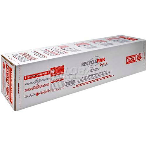 Veolia SUPPLY-065 Large 4 Foot Fluorescent Lamp Recycling Box