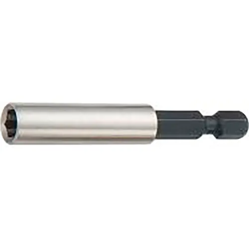 Vega 1/4 Mag Bit Holder x 6", Stainless + Gunmetal Grey Finish, S2 ...