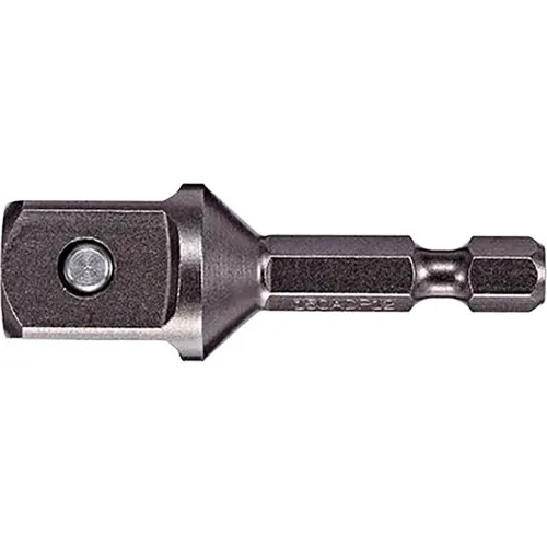 Vega 1/2 x 1/4 Hex Socket Adapter x 2" Pin, Gunmetal Grey, S2 Modified ...