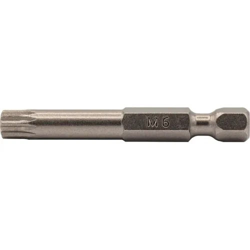 Vega Triple Square 6M Power Bit x 2", S2 Steel, Gunmetal Gray