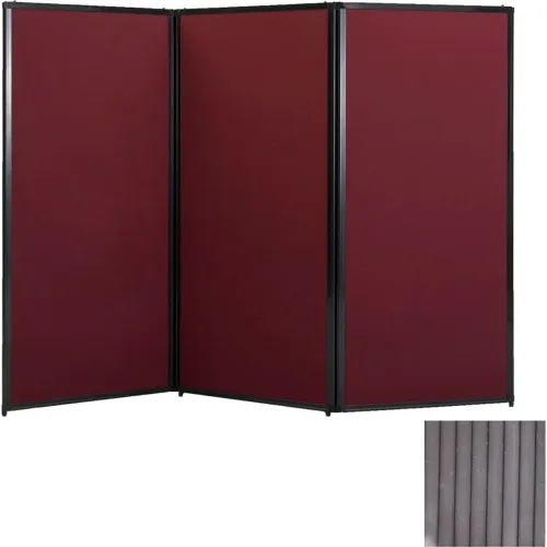 Privacy Screen, 70" Polycarbonate, Gray