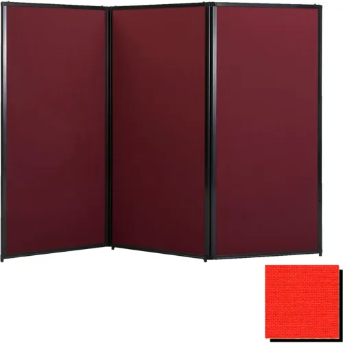 Privacy Screen, 88" Fabric, Red