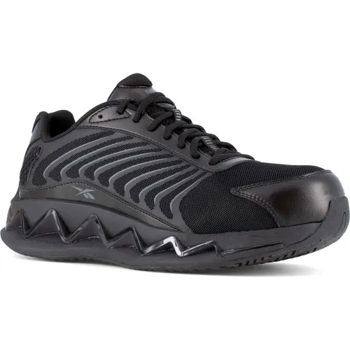 Reebok Zig Elusion Heritage Work Men's Low Cut Sneaker, Composite Toe ...