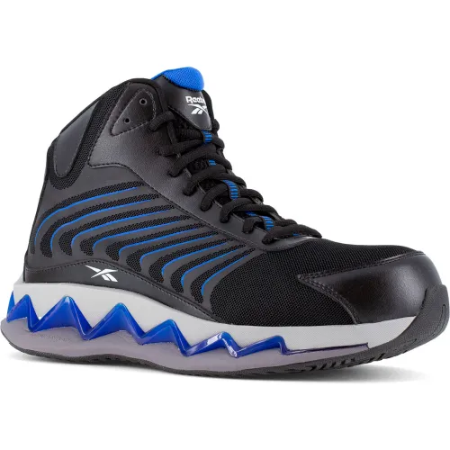 Reebok Zig Elusion Heritage Work High Top Sneaker, Composite Toe, Size ...