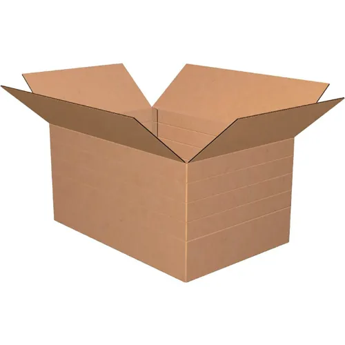 Global Industrial™ Multi Depth Corrugated Boxes, 24"L x 16"W x 12"H ...